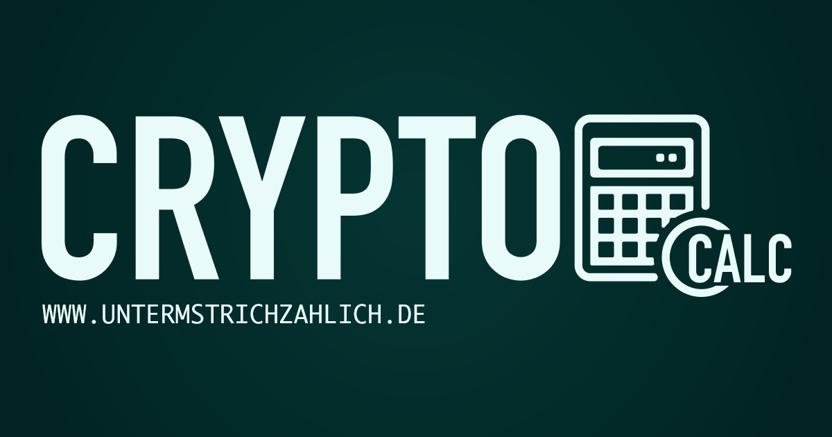 Cryptocalc - Crypto Calculator